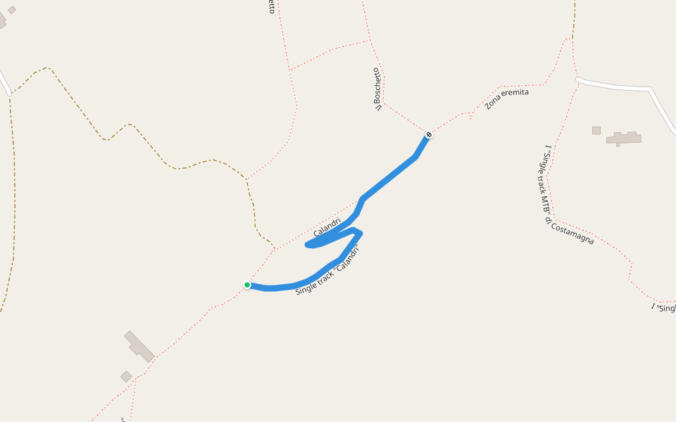 Single track "Calandri" Walking and Running - Piemonte | Pacer