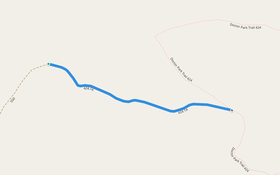 424.1A in Colorado | Walking Map