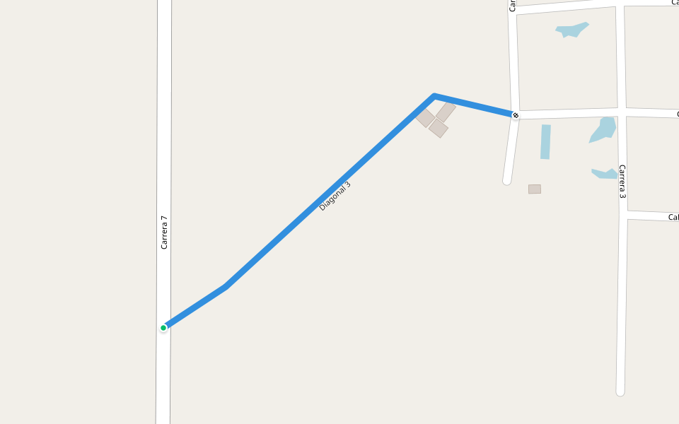 Diagonal 3 | Walking Map