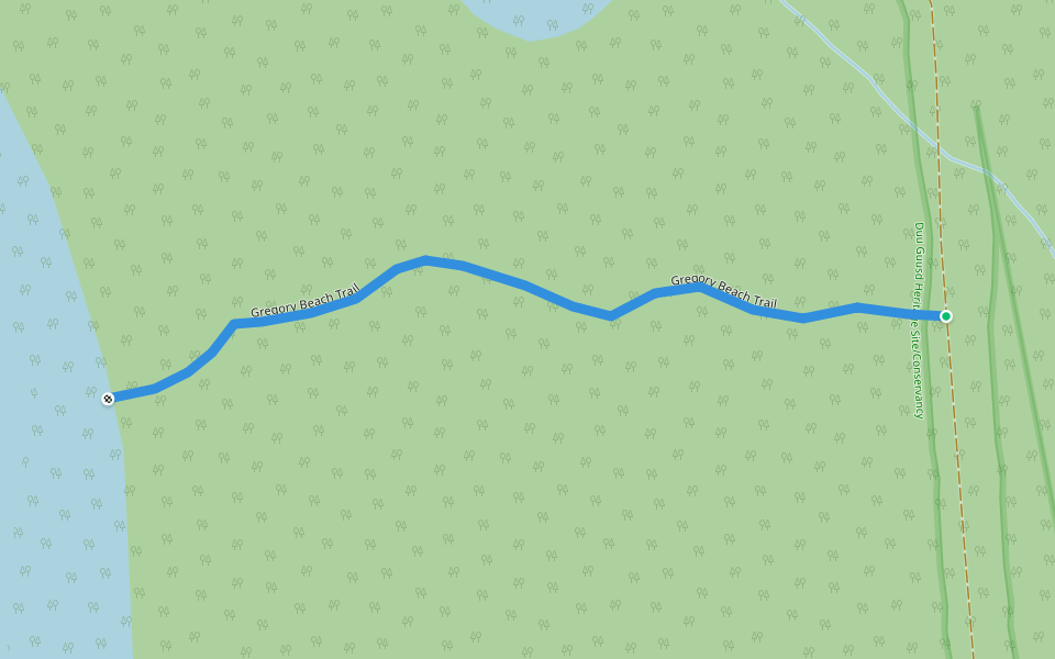Gregory Beach Trail | Walking Map