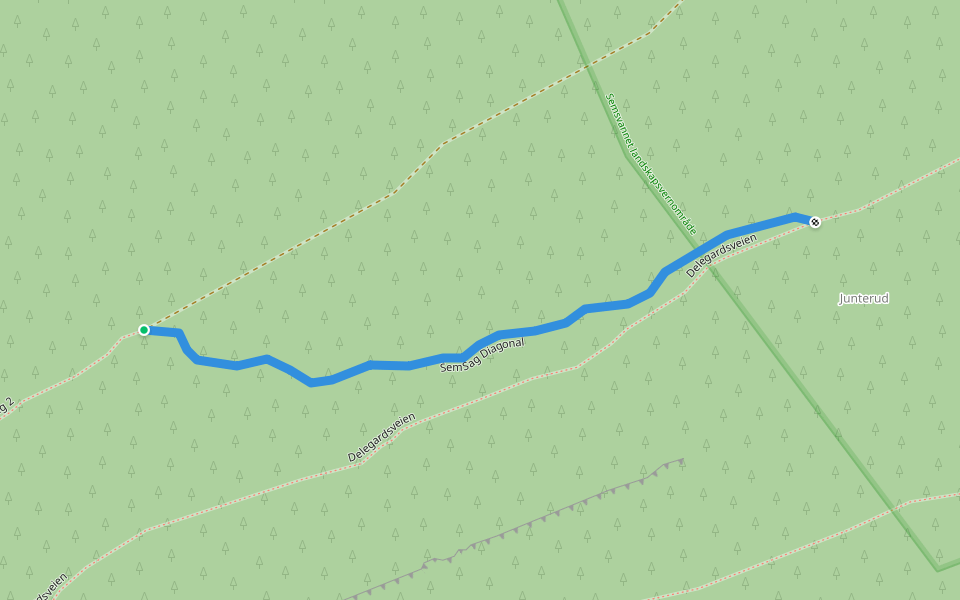 SemSag Diagonal | Walking Map