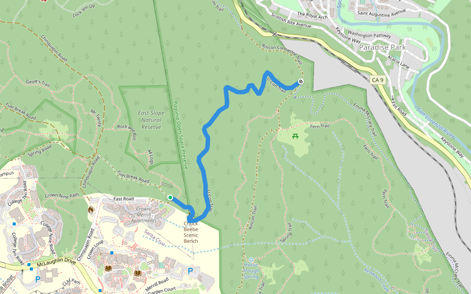 U-Con Trail Walking and Running - Santa Cruz, California | Pacer