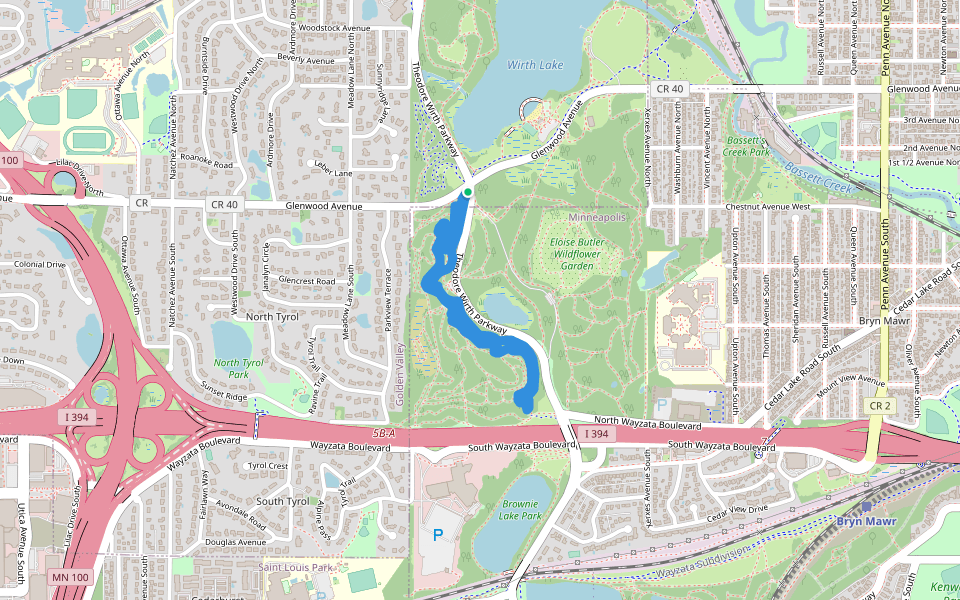 SW Wirth Hiking Trail - Minneapolis, Minnesota | Pacer