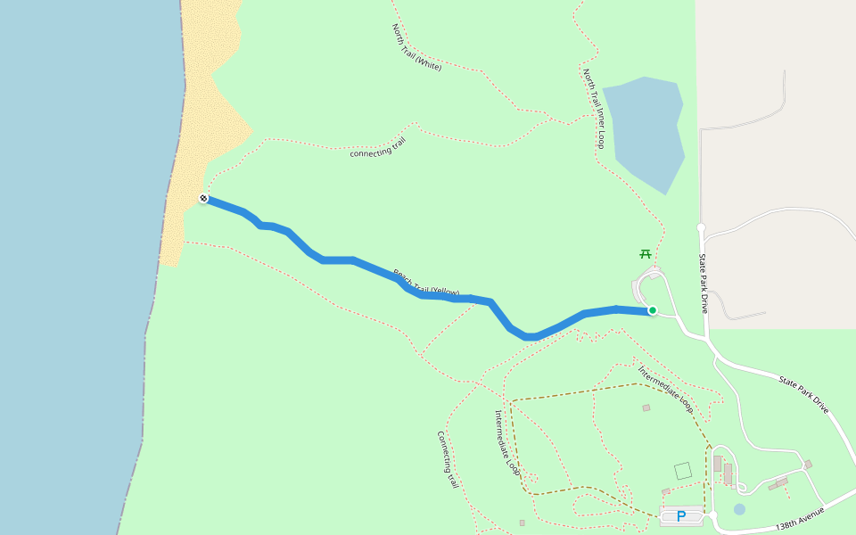 Beach Trail (Yellow) Walking and Running - Holland, Michigan | Pacer