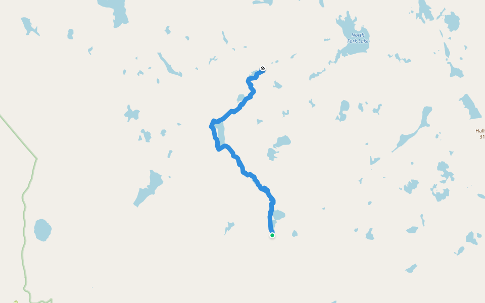 Ethel Lake Trail in Wyoming | Walking Map