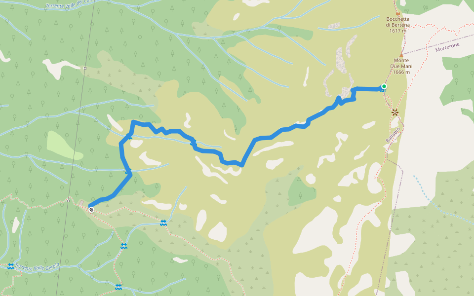 N 30 Ballabio - Monte Due Mani Walking And Running Trail - Lombardia ...