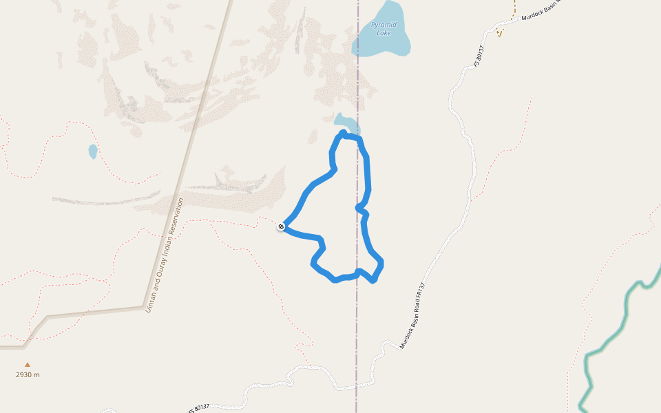 Boundary ATV Loop FR304A Hiking Trail - Hanna, Utah | Pacer