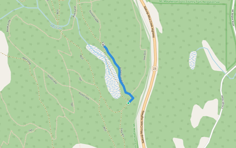 Richard Liqueur Walking And Running Trail - Revelstoke, British ...