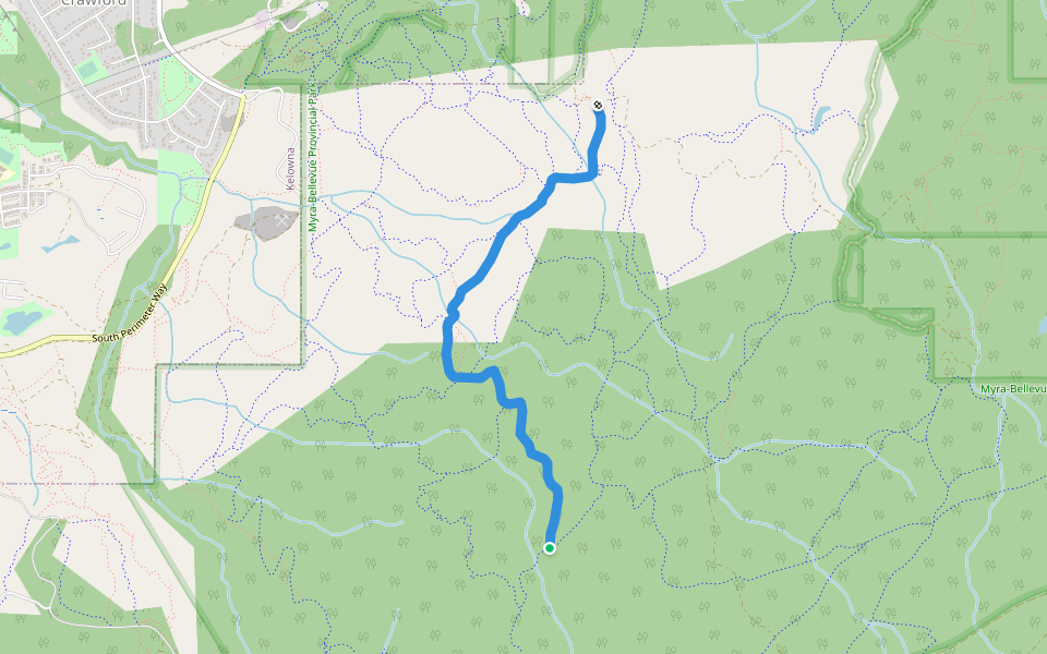 Pink Highway Walking And Running Trail - Naramata, British Columbia | Pacer