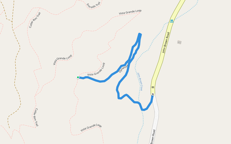 Dynamite Trail in Colorado | Walking Map