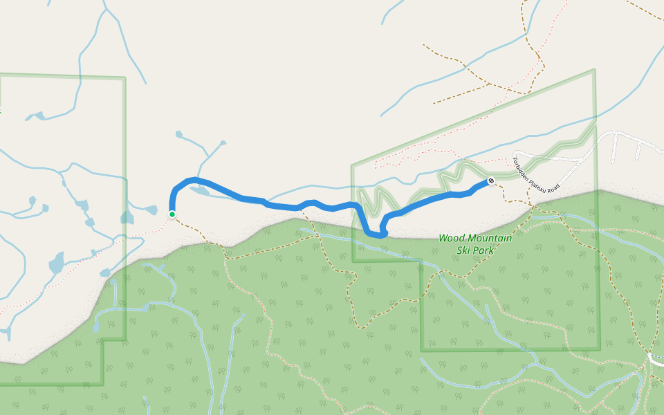 Forbidden Ski-hill trail Walking and Running - Bevan, British Columbia ...