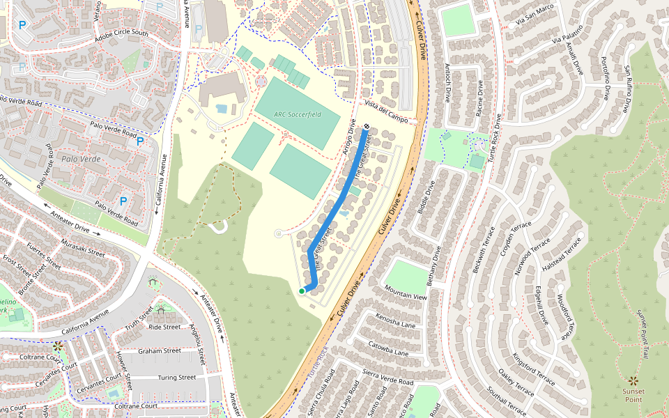The Great Street in California | Walking Map