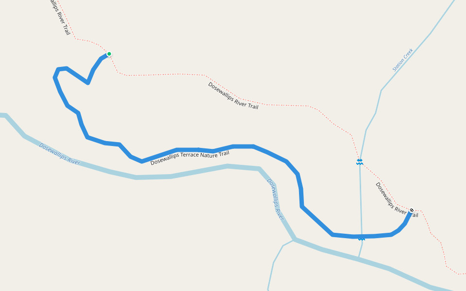 Dosewallips Terrace Nature Trail | Walking Map