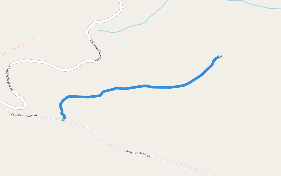Cox Valley Primitive Trail in Washington | Walking Map