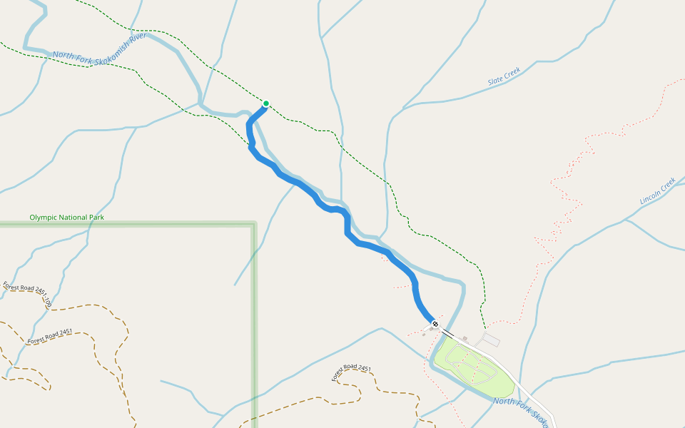 Staircase Rapids Nature Trail | Walking Map