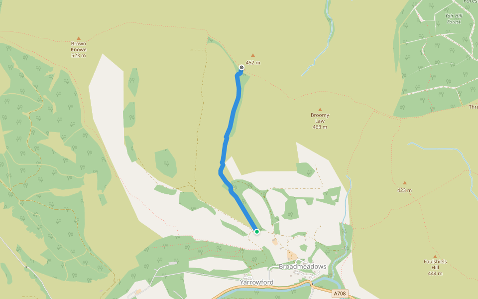 Russell's Descent | Walking Map