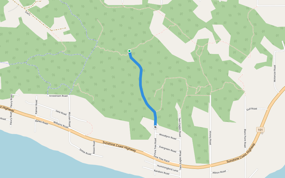 Huckleberry in British Columbia | Walking Map