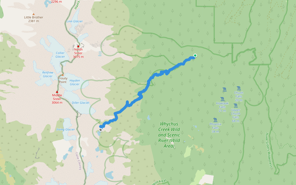 Camp Lake Trail | Walking Map