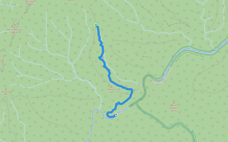 Kelpie Point Trail in New South Wales | Walking Map