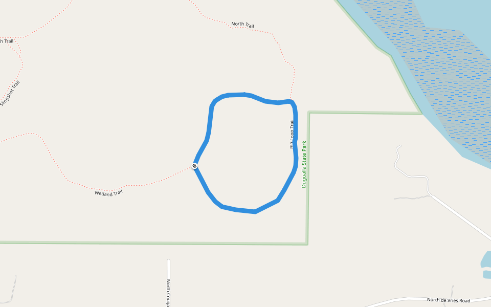 Big Loop Trail in Washington | Walking Map