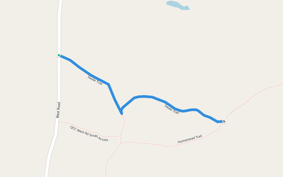 Swale Trail in British Columbia | Walking Map