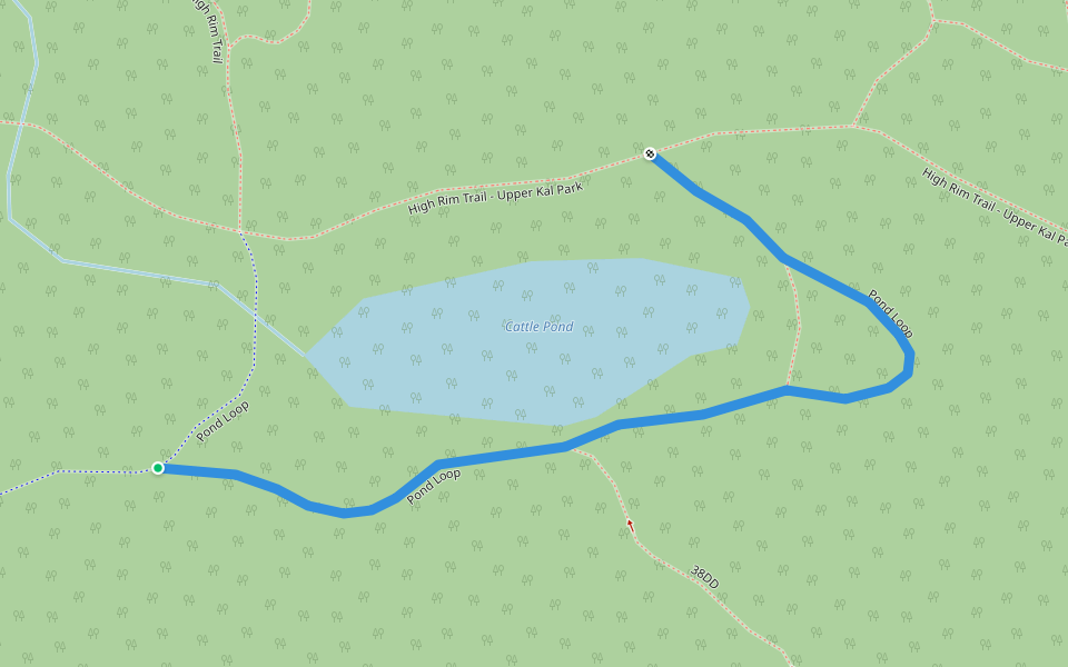 Pond Loop | Walking Map