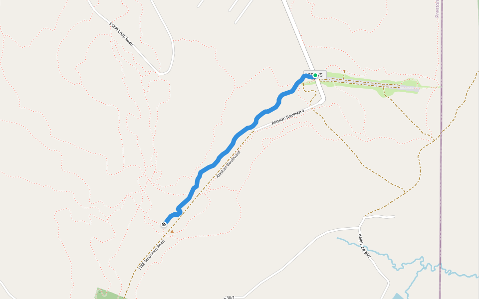 Fern Trail in West Virginia | Walking Map
