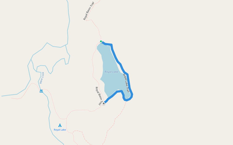 Royal Lake Trail | Walking Map