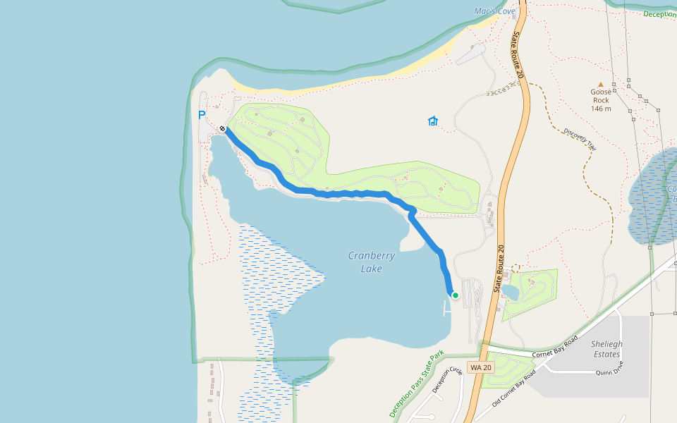 Cranberry Lake Trail Hiking - Oak Harbor, Washington | Pacer