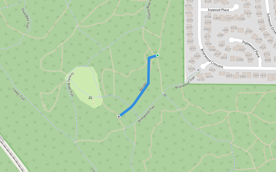 Bender in British Columbia | Walking Map