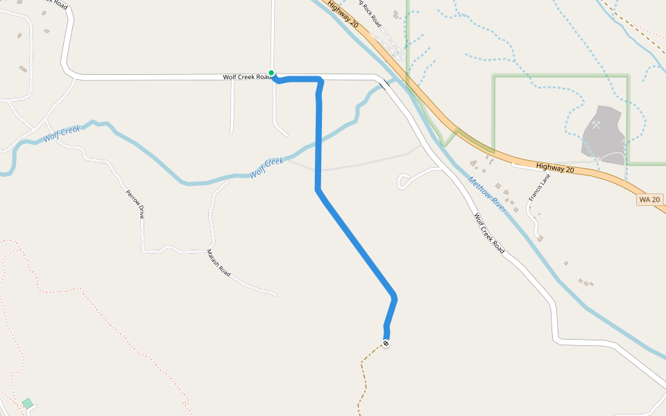 Methow Valley Community Trail- Powers Plunge to Wolf Ridge in ...
