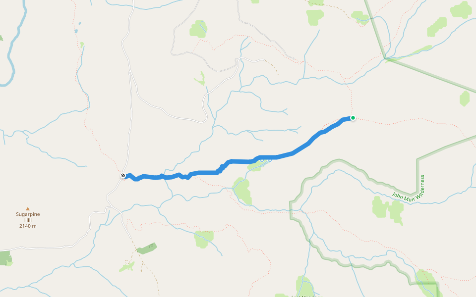 Three Springs Trail in California | Walking Map