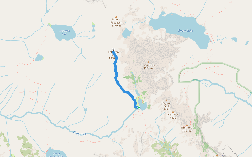 Kaleetan Peak Climbers Trail Hiking - North Bend, Washington | Pacer