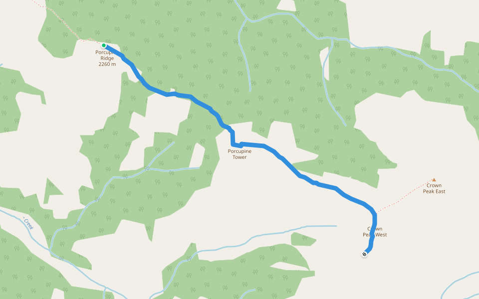 Porcupine Ridge Extension Hiking Trail - Kananaskis Village, Alberta ...