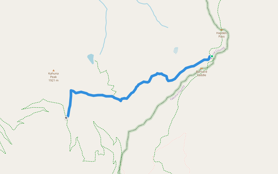 Goat Lake Trail Hiking - Naches, Washington | Pacer