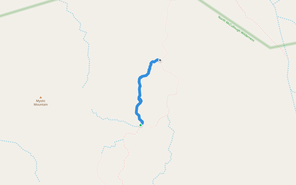 Cowboy Trail (200 Trail) in Nevada | Walking Map