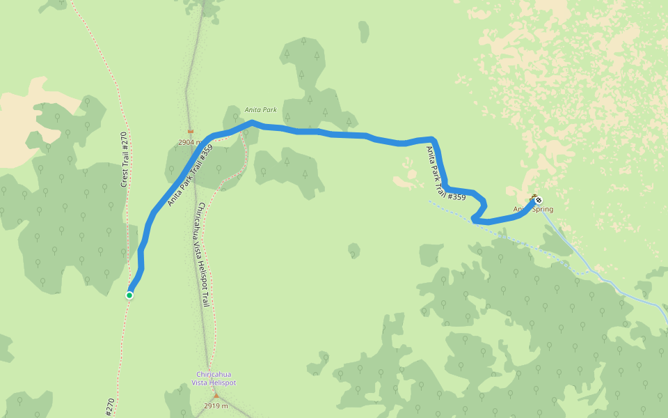 Anita Park Trail #359 Hiking - San Simon, Arizona | Pacer