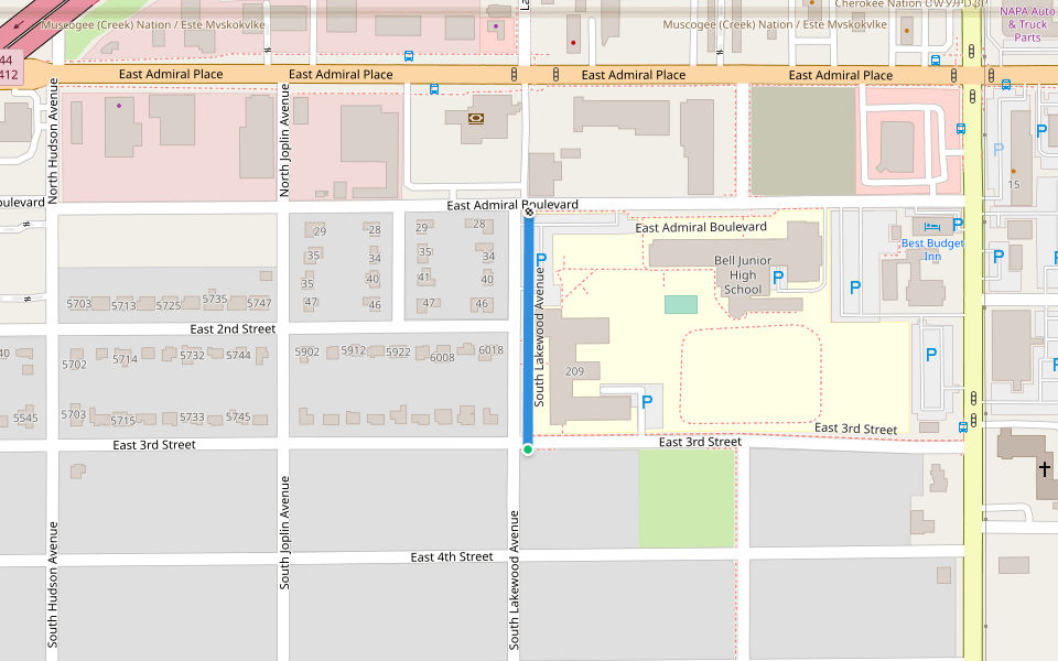 South Lakewood Avenue Walking And Running Trail - Tulsa, Oklahoma | Pacer