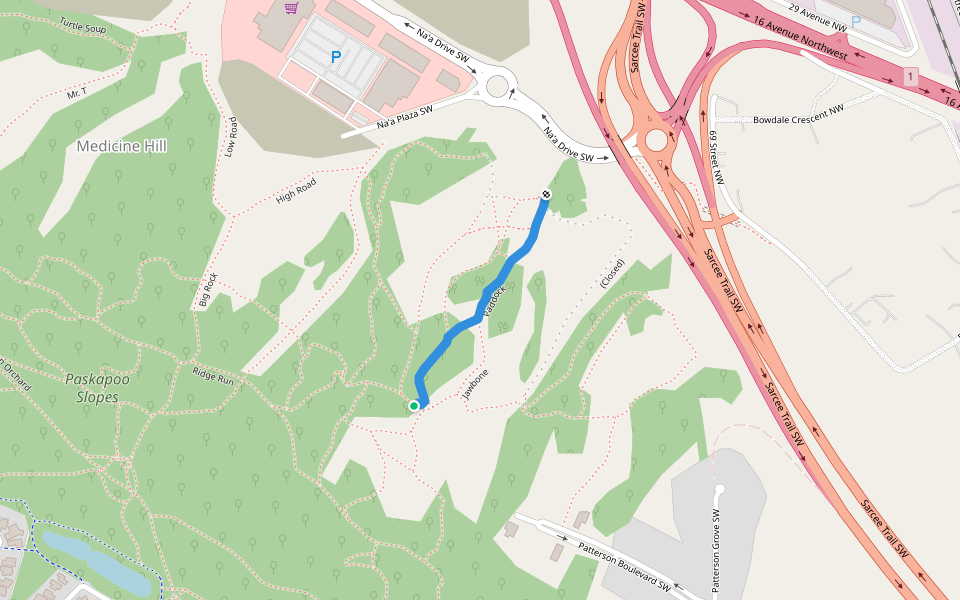 Paddock Walking And Running Trail - Calgary, Alberta | Pacer