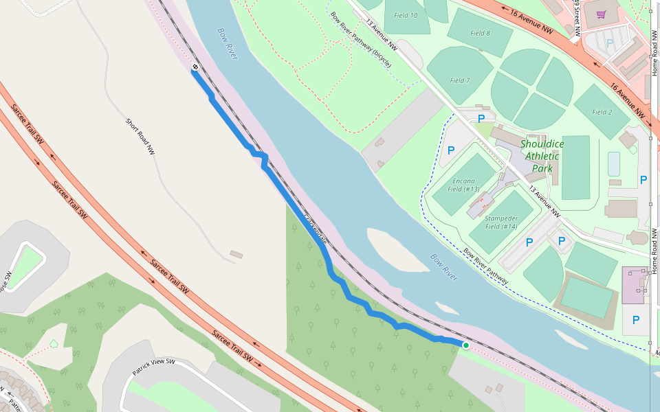 Crackendale Hiking Trail - Calgary, Alberta | Pacer