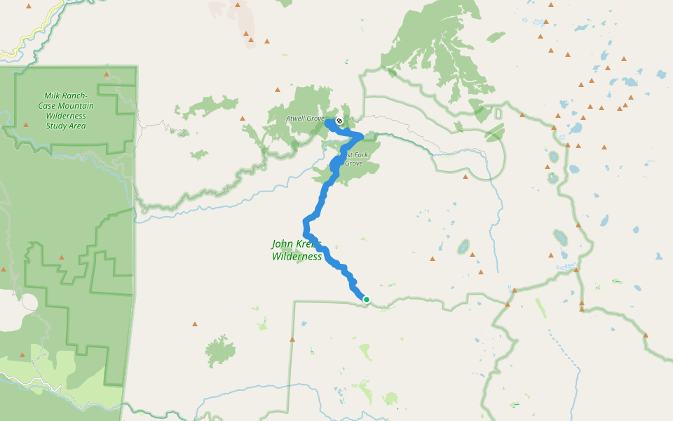 Atwell Hockett Trail Hiking - Three Rivers, California | Pacer