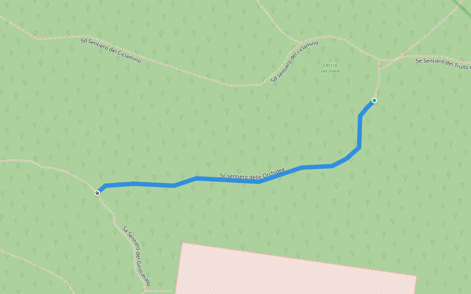 5c Orchid path Walking And Running Trail - Puglia | Pacer