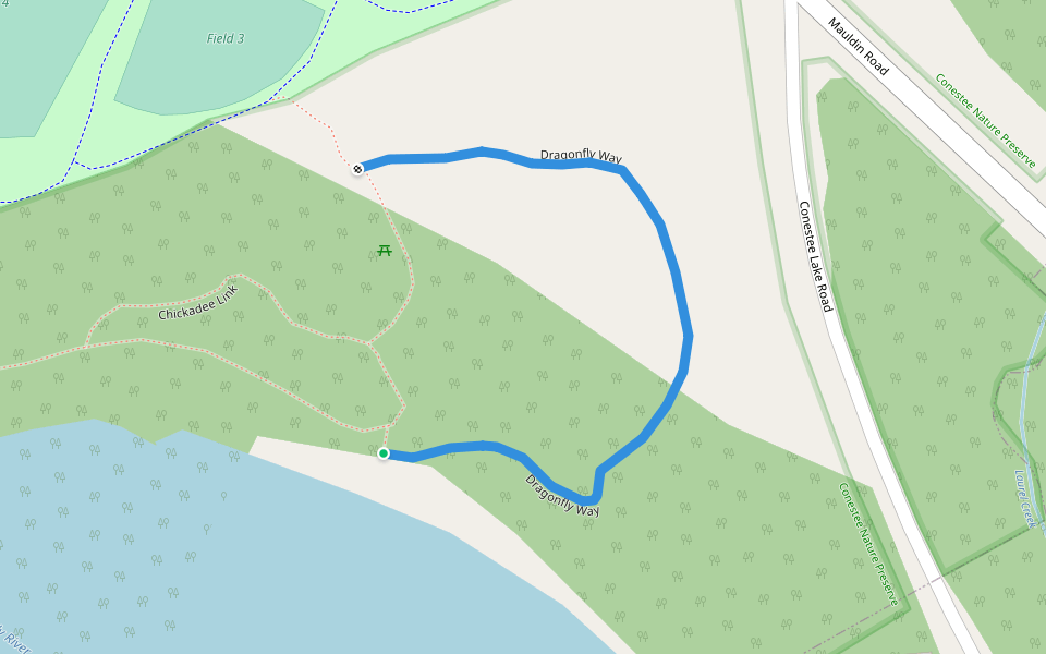 Dragonfly Way in South Carolina | Walking Map