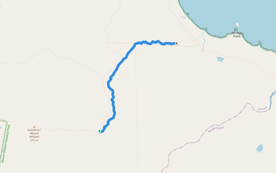Stumpy's Bay Camp Site 4 Track in Tasmania | Walking Map