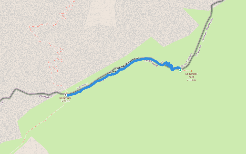 Mindelheim via ferrata in Bayern | Walking Map