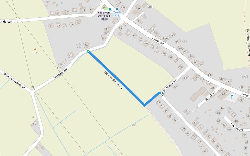 Holstveldvoetweg Walking And Running Trail - Zemst, Vlaams Gewest | Pacer