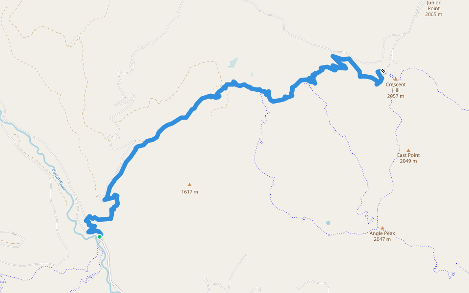 Lake Creek Trail 1443 Hiking - Entiat, Washington | Pacer