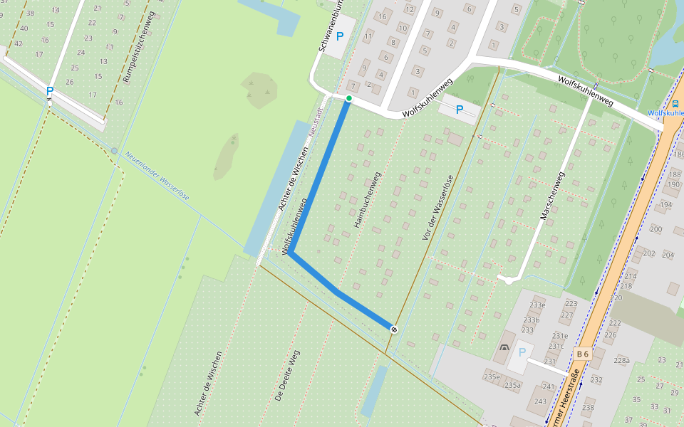 Wolfskuhlenweg Walking And Running Trail - Bremen | Pacer