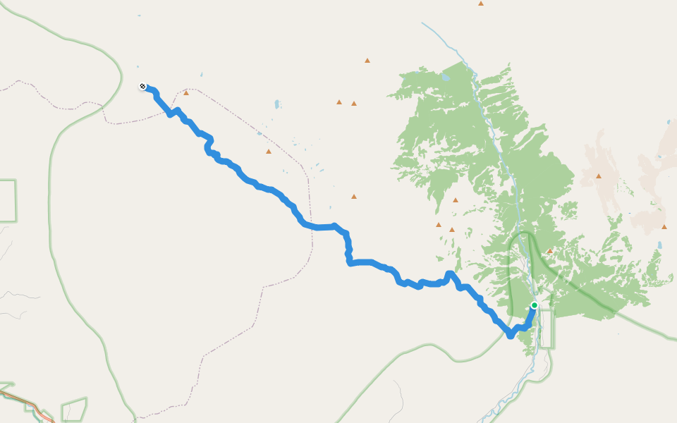 Granite Highline Trail Hiking - Hoback, Wyoming | Pacer