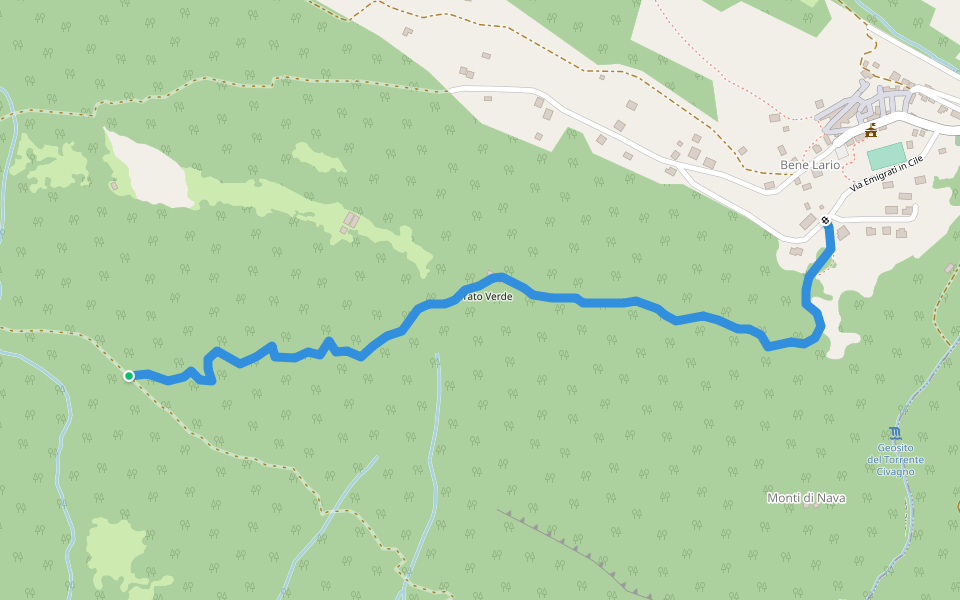 Bene Lario path - Alp del Volt Walking And Running Trail - Lombardia ...